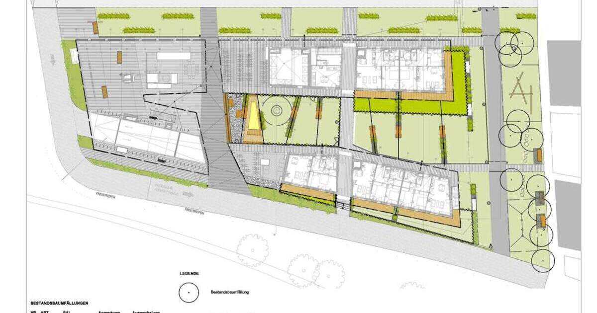 Eurogate Wohnbau Außenanlagen, idealice Landschaftsarchitektur - Wien (A)