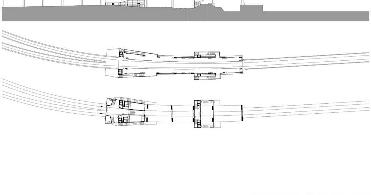 U2 Stationen Donaumarina bis Aspernstraße, Architekt Katzberger - Wien (A)