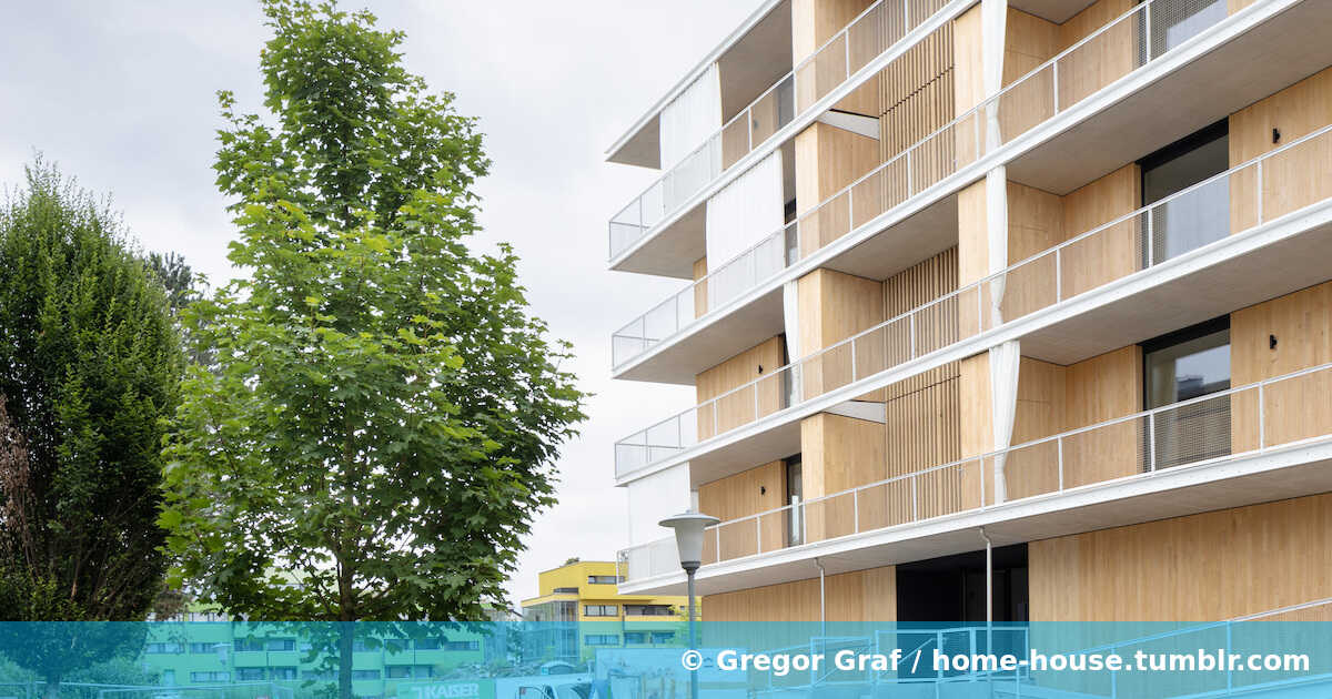Wohnanlage Lanserhofsiedlung, archcollectiv_F4+ - Salzburg (A). Foto ...